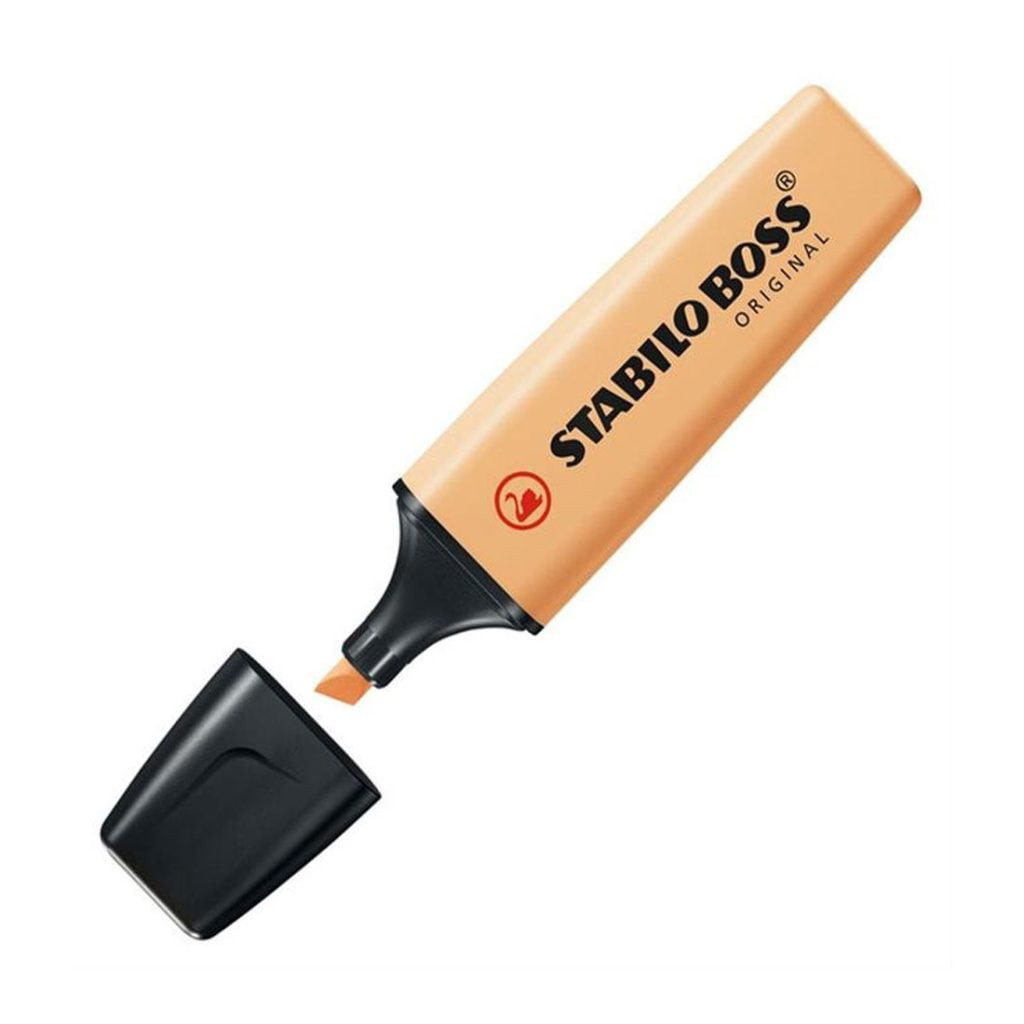 STABILO BOSS PASTEL PALE ORANGE STG70/125 • Officeserv Group